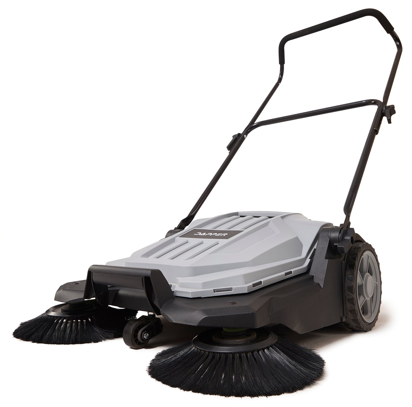 Walk-Behind Outdoor Hand Push Floor Sweeper 25.5" Sweeping – Dapper Supply